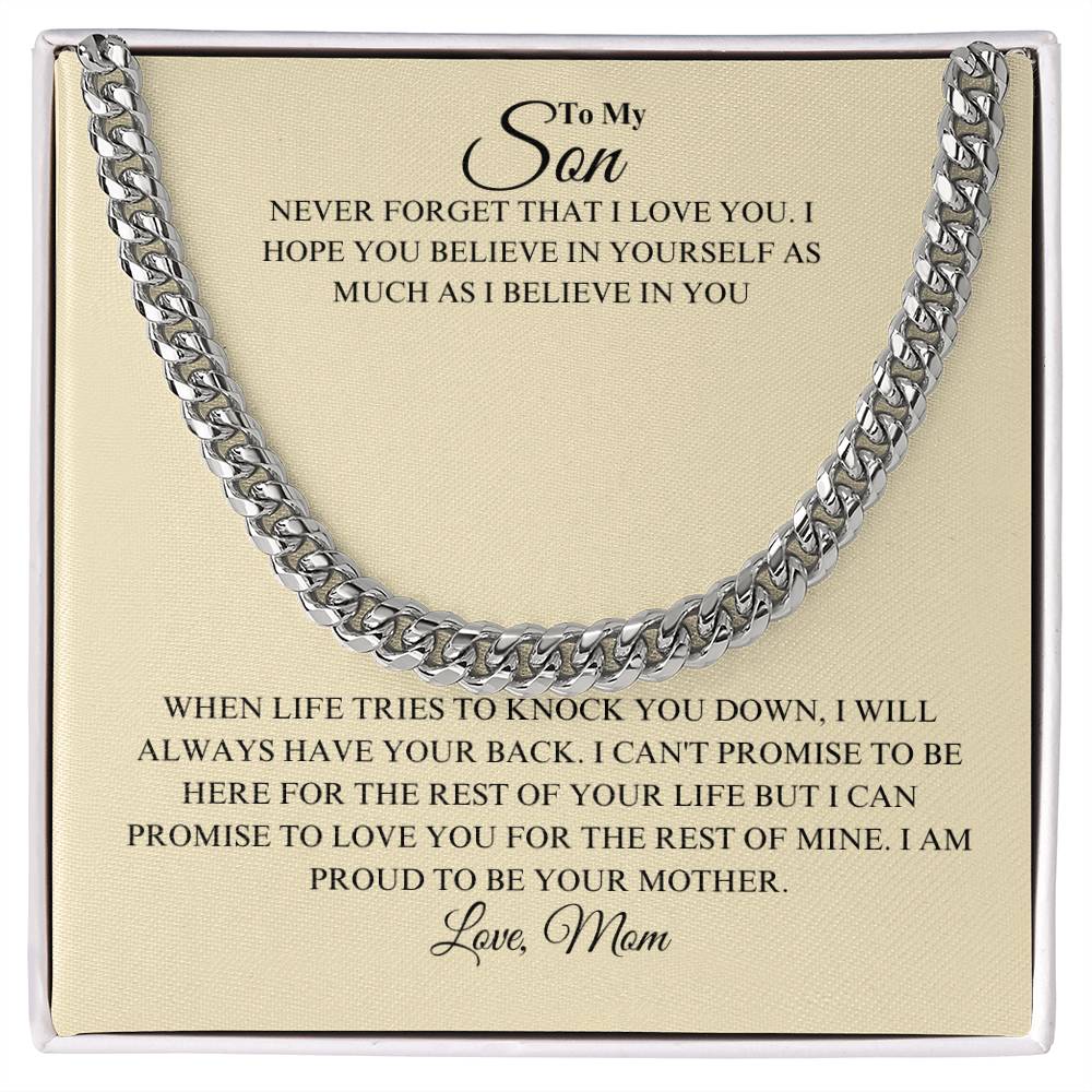 Son - Feel Loved - Cuban Link Chain – JustStrand